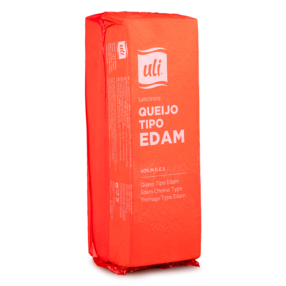 Queijo Edam 40% Matéria Gorda Barra Uli - 6198 - Aviludo - Distribuição ...