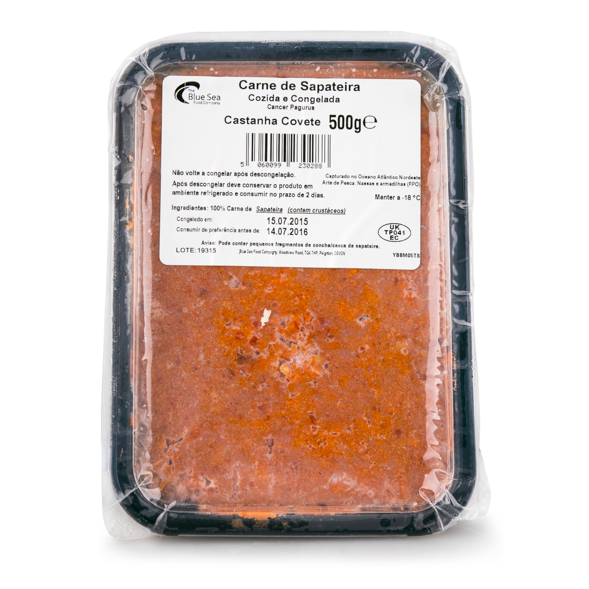 Carne Sapateira Castanha Congelada Cuvete 500 g - 5898 - Aviludo ...