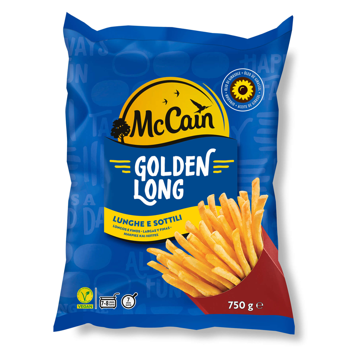 Batata Golden Long Congelada McCain 12x750 g - 8796 - Aviludo ...